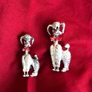 Jewelry | Vintage Poodle Pin Set | Poshmark